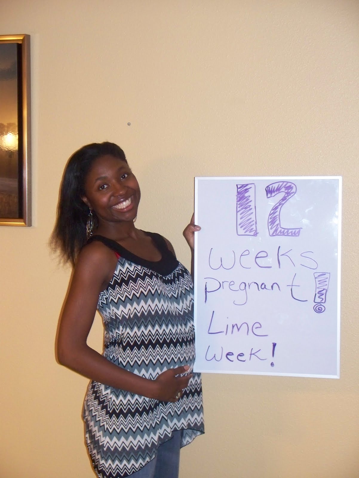 First King Baby on the Way!: 12 Weeks Pregnant! (Lime Week)
