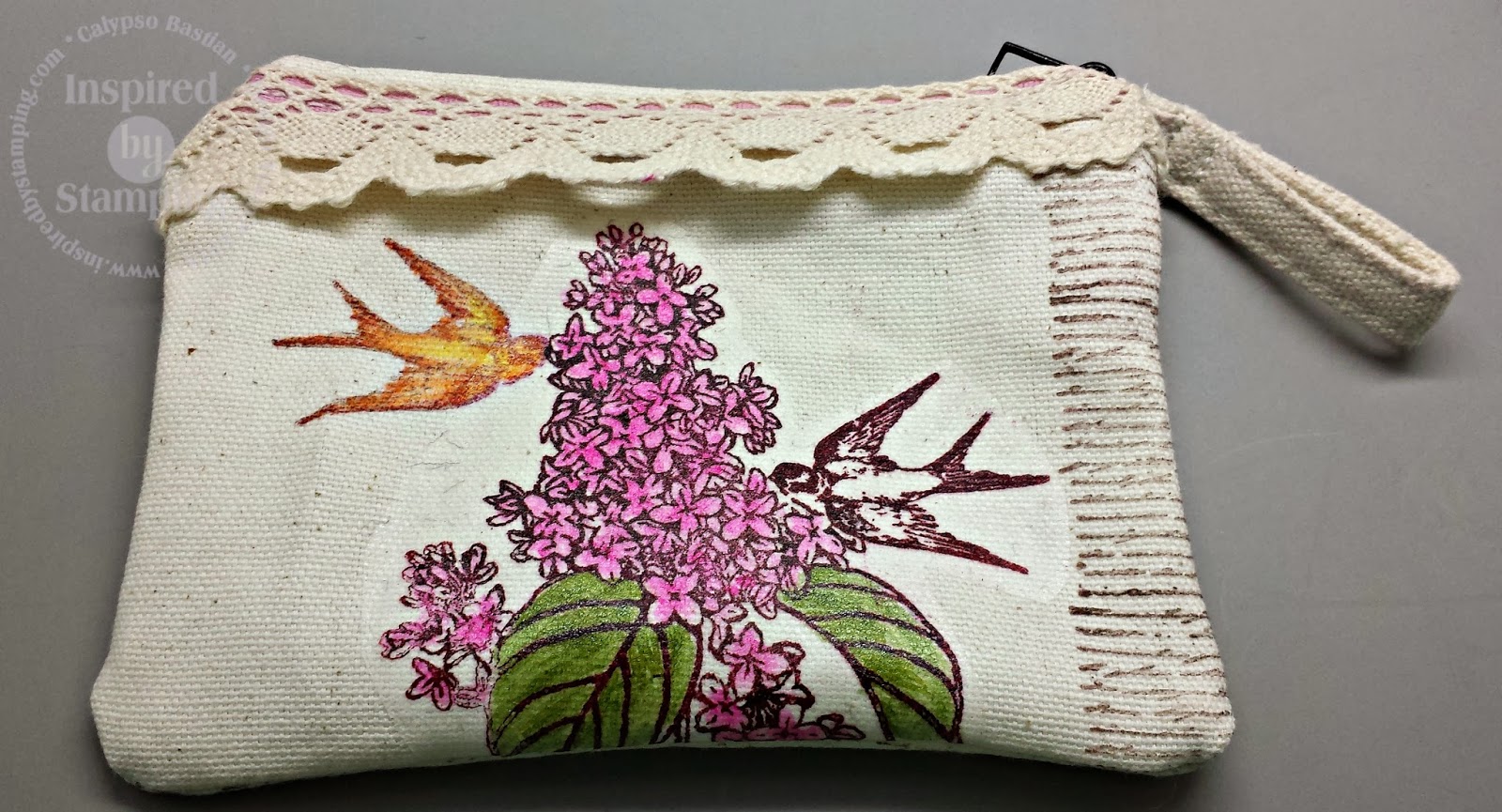 Heart My Hobby: {IBS} Canvas Coin Purse