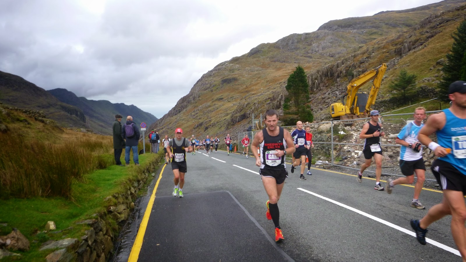 Nick Ham - long distance runner: Snowdonia Marathon. 26/10/2013.