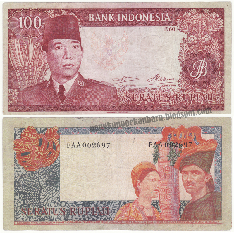 Uang Kuno Koleksi dan Mahar Pernikahan: Pecahan 100 Rupiah