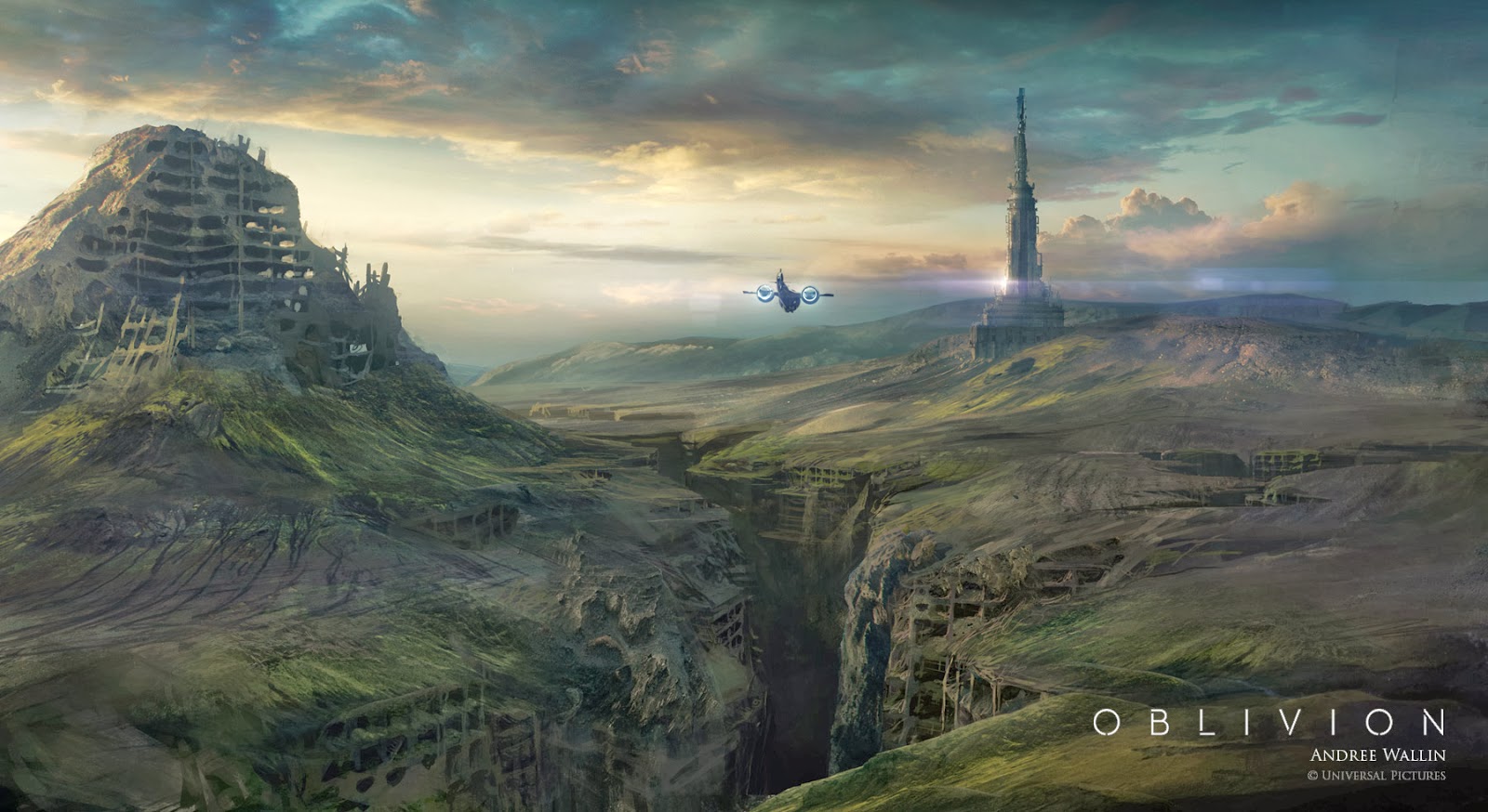 Oblivion Concept Art by Andree Wallin | Computer Graphics Daily News