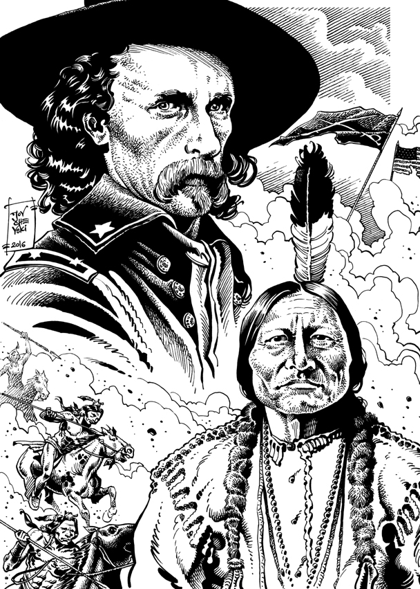 JOVCHEVSKI's WORLD: The Battle Of Little Bighorn (General Custer ...