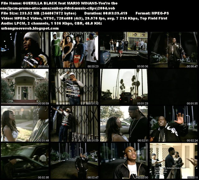 Urban Groove Vob Collection: Guerilla Black feat Mario Winans - You're ...