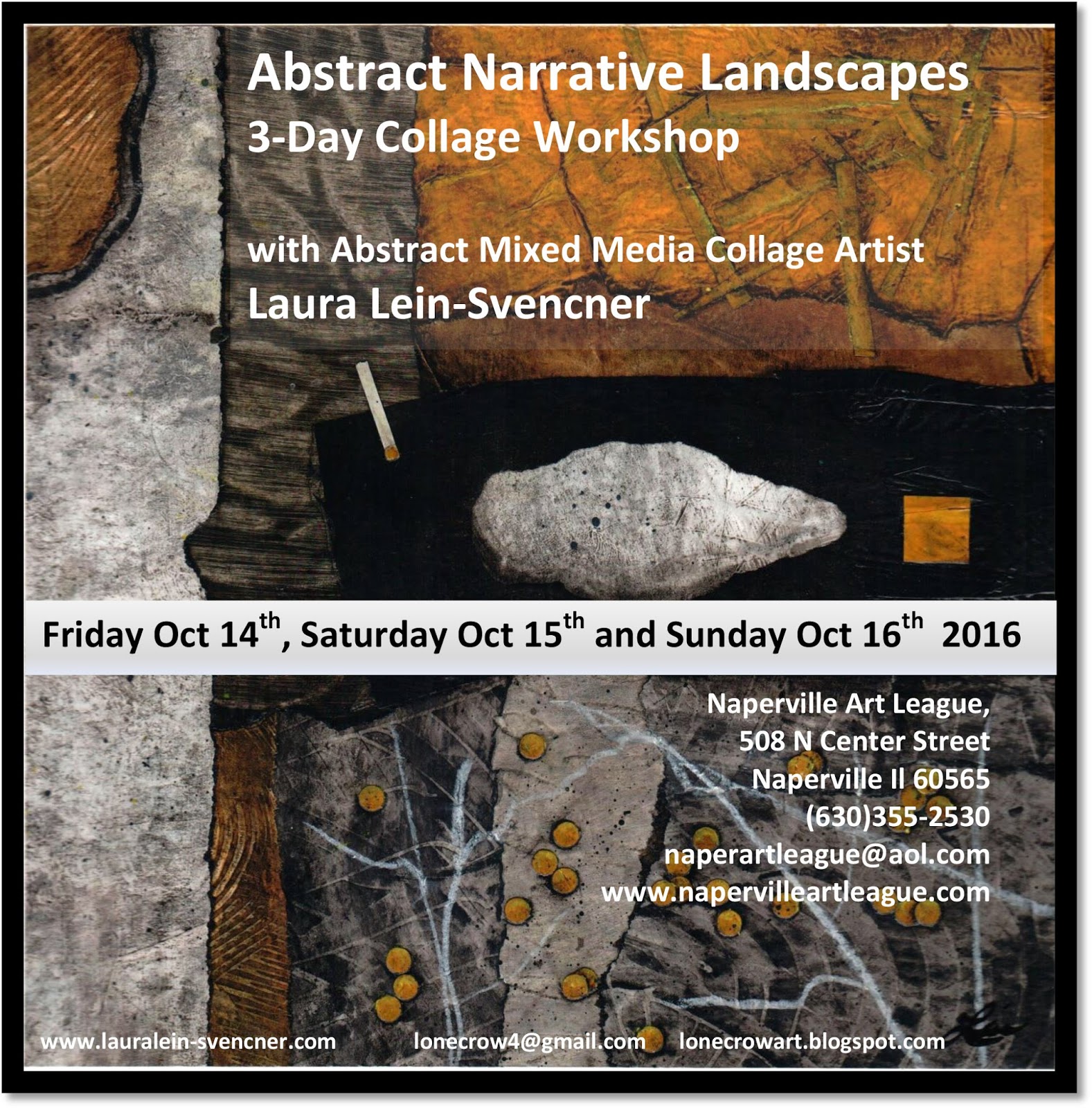 Day one of Abstract Narrative Landscapes....