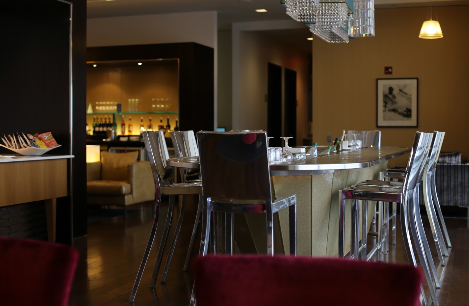 Monkey Puzzle Blog: British Airways First Lounge, Dulles