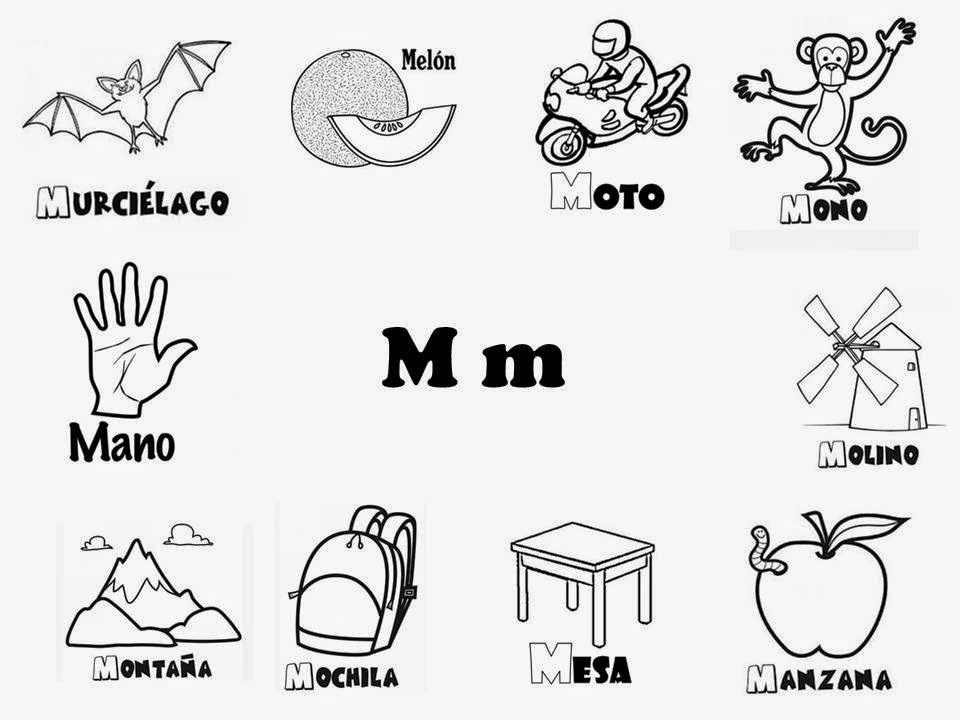 Con mis chicos en el mundo: Aprendemos la M