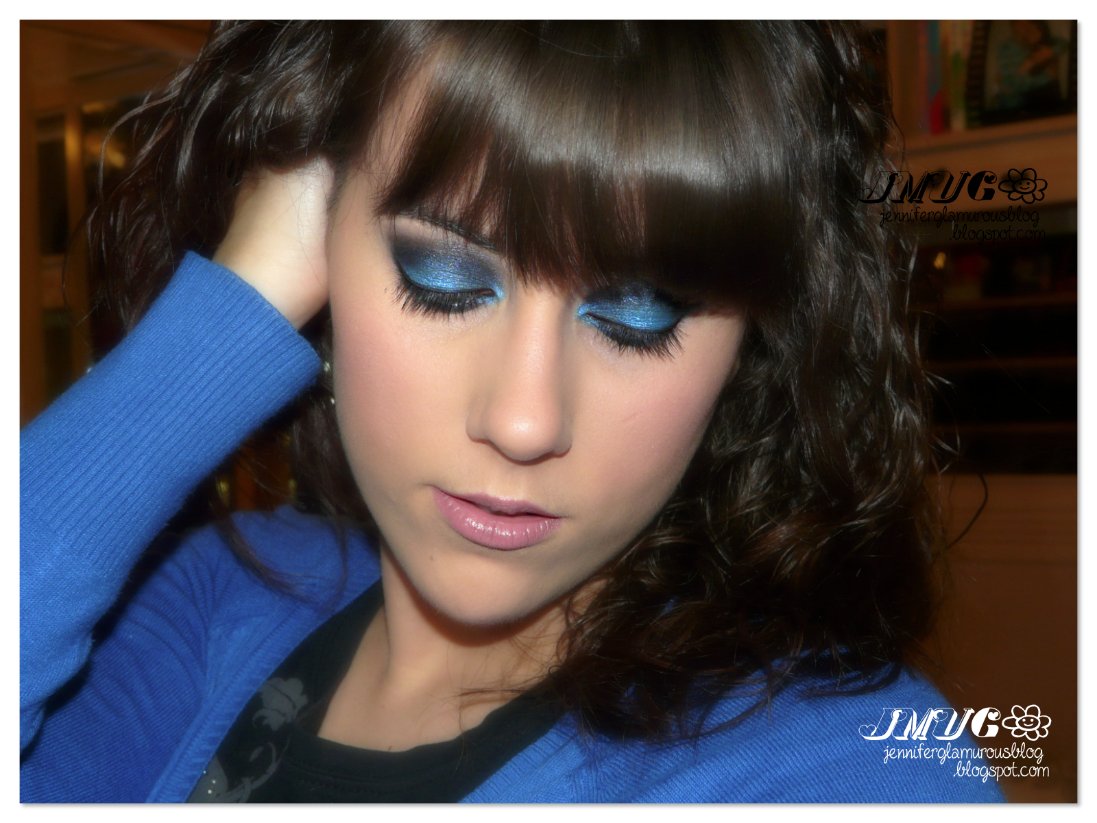 ♥ Jennifer Make Up Glam ♥: * LOOK 42: Look Deep Blue Sea (Petición)