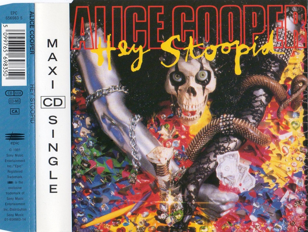 Cries from the Quiet World: Alice Cooper "Hey Stoopid (Single & Video)"