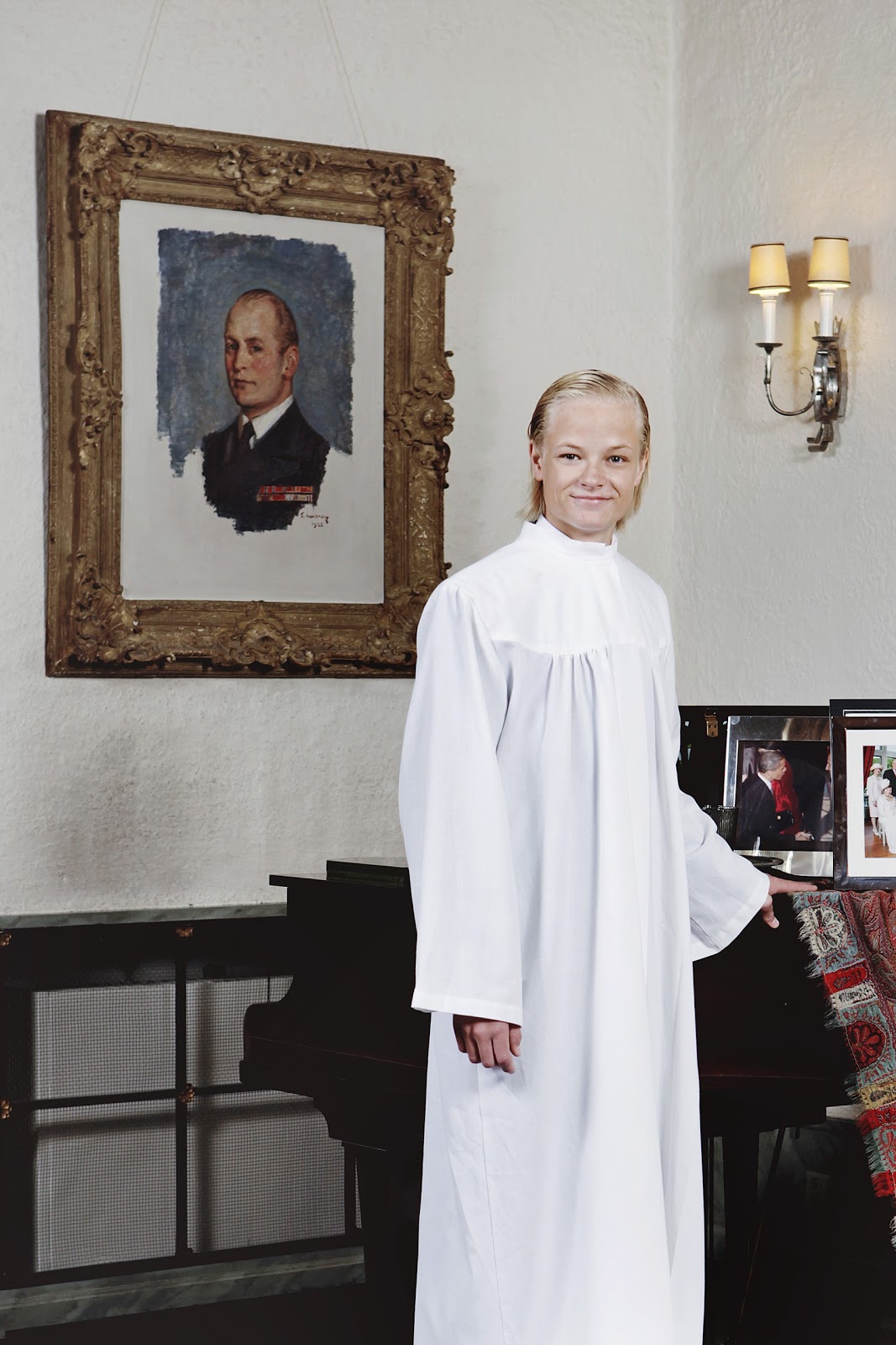 Kungligheter: Norska hovet ger ut konfirmationsbild på Marius Borg Høiby