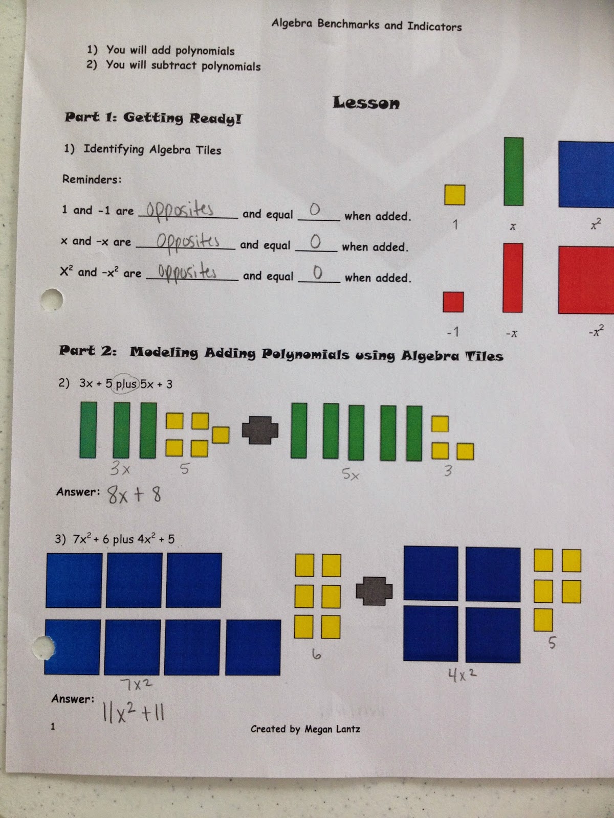 Making Mathematics Magical: Adding & Subtracting Polynomials Making Mathematics Magical: Adding & Subtracting Polynomials