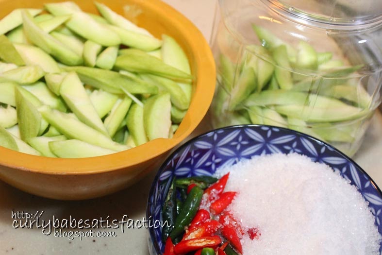 Curlybabe's Satisfaction: Homemade Jeruk Mangga