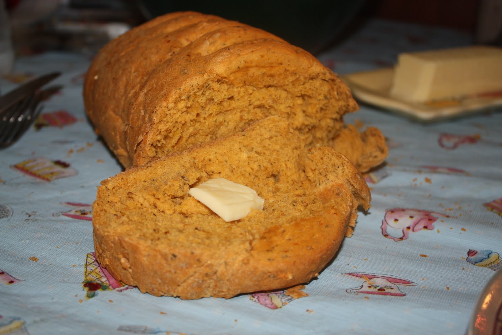 Hydromel et Ambroisie: Pain safran américain et chile Passilla