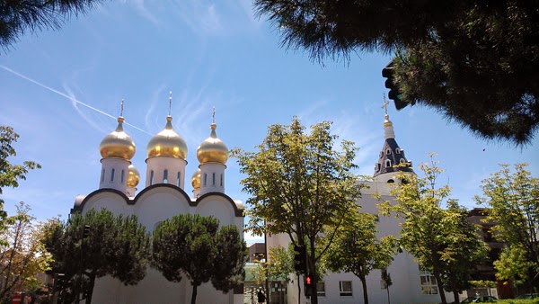 Caminando por Madrid: La basílica ortodoxa de Hortaleza