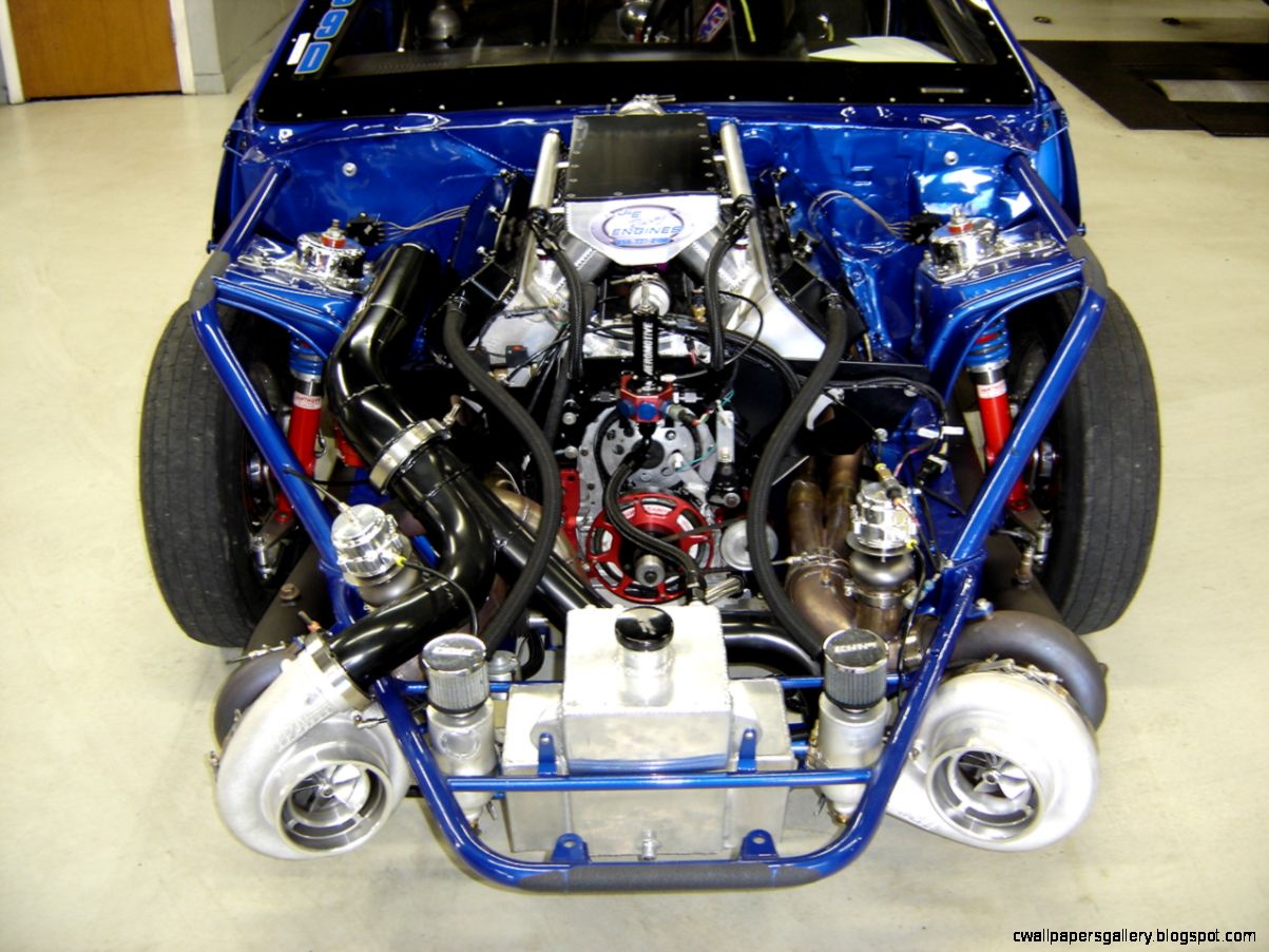 Twin Turbo Drag Car | Wallpapers Gallery