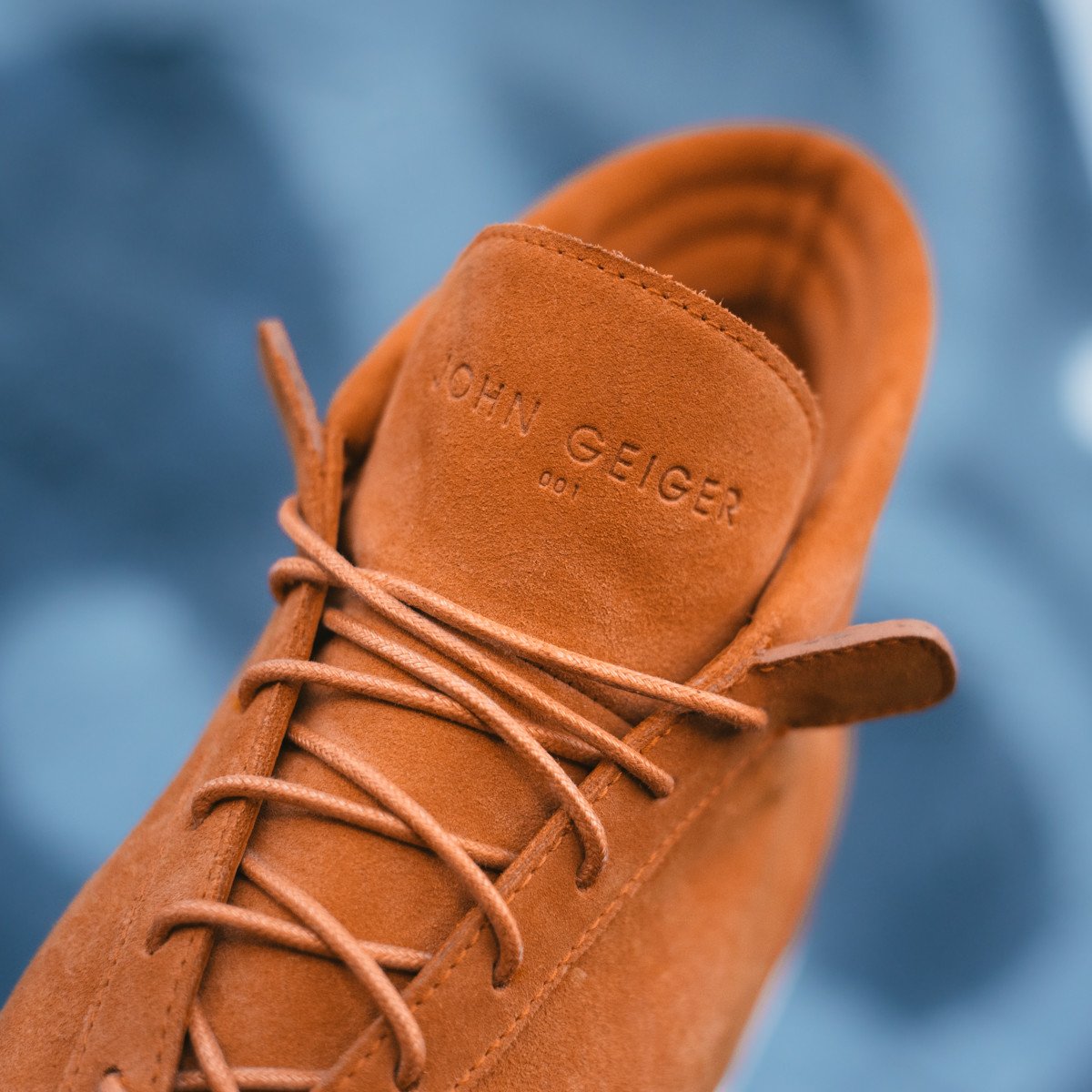 A New Dawn In Burnt Orange: 001 By John Geiger Claw/White Sneaker ...