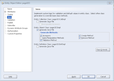 Guru Oracle Apps: ValidateEntity() Method in in Entity Object (EOImpl) file in oaf