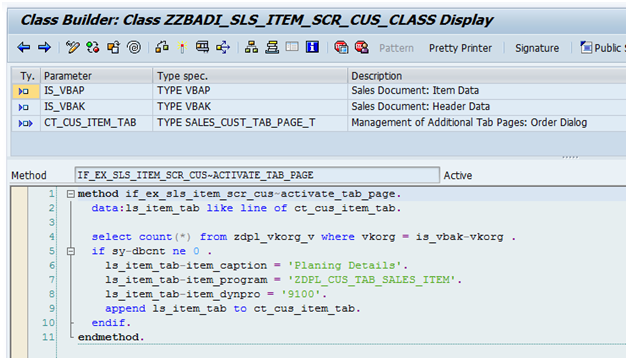 SAP ABAP: BADI: Add Item Tab Custom Fields in VA01,VA02,VA03( Sales ...