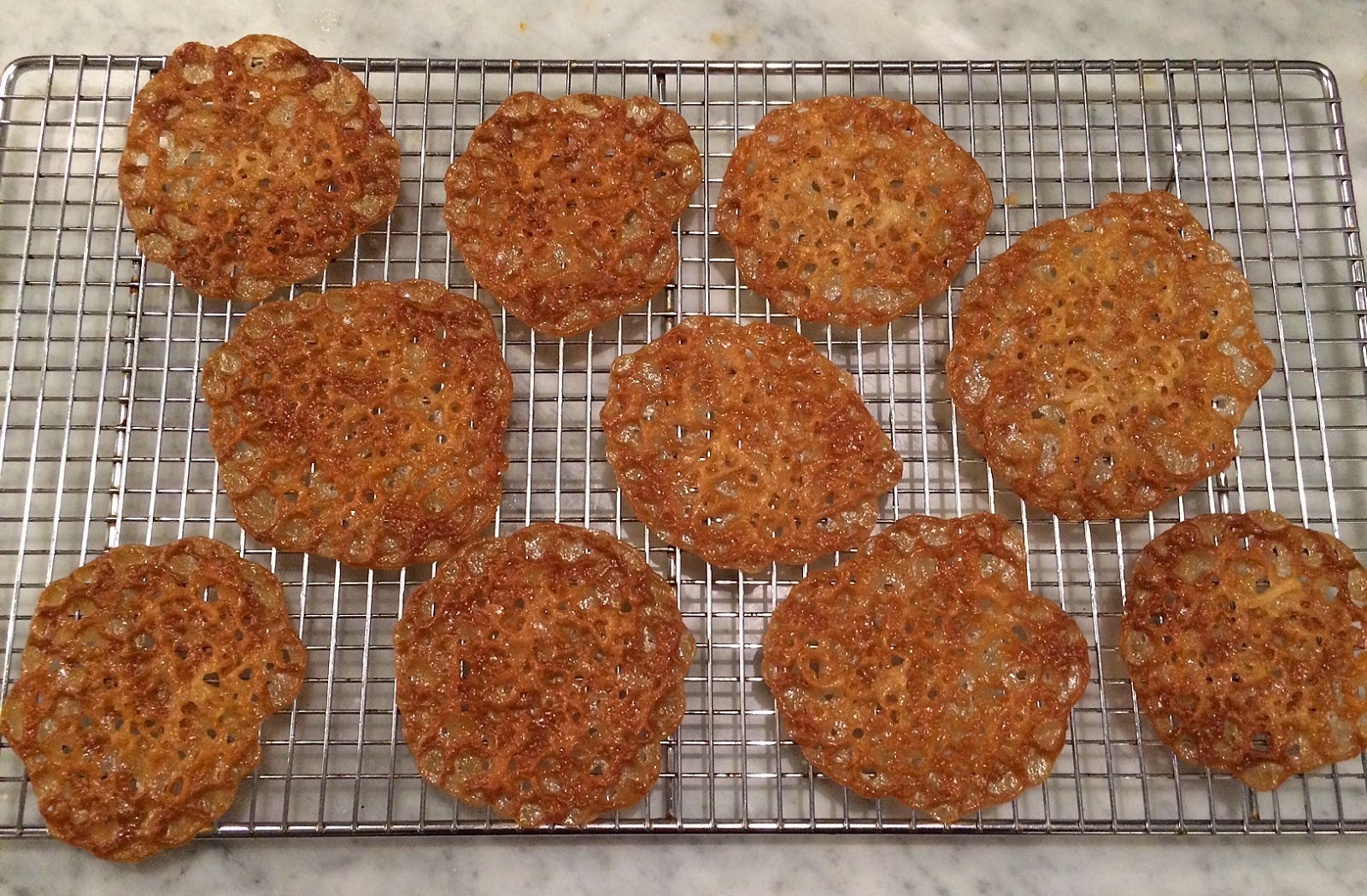 A Cake Bakes in Brooklyn: Karo Lace Cookies