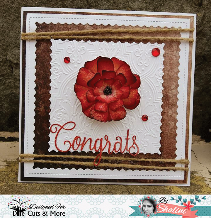 DCAM STORE: Inverted Scallop Square Frame Dies from DCAM