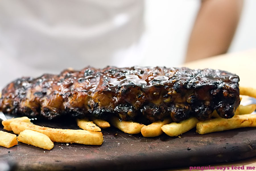 Penguin says Feed Me: Ribs and Burgers, Neutral Bay