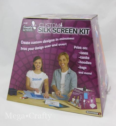 Mega•Crafty: New Product Review- Simply Screen Custom Silk Screen Kit ...