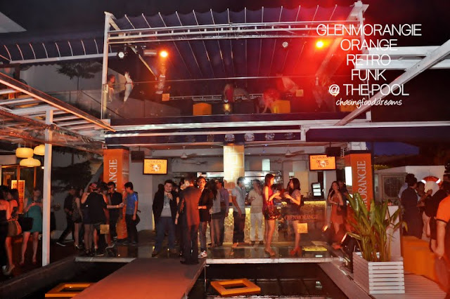 CHASING FOOD DREAMS: Glenmorangie Orange Retro Funk Party @ The Pool: A ...