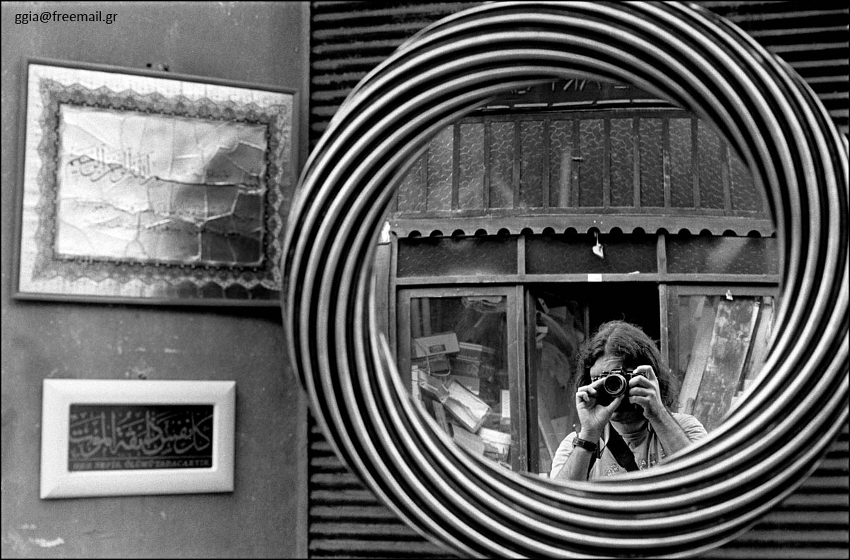 eggs.in.art.english: 13-Nov-2010: Self-portrait, Istanbul, Turkey.