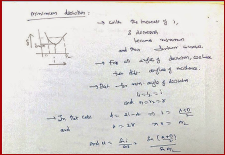 Refraction of Light Through Prism | IIT JEE and NEET Physics
