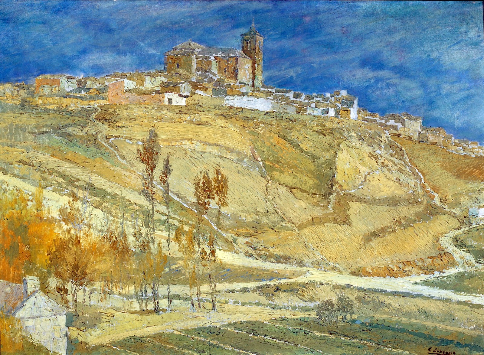 Paisajistas españoles del Siglo XIX y XX: Carlos Lezcano Fernández