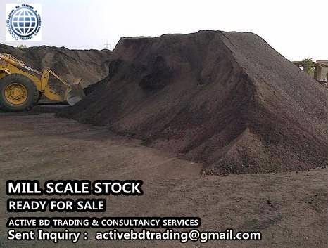 MILL SCALE -- SUPPLIER - STOCKIST - EXPORTER: MILL SCALE PHOTO