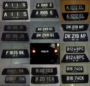Daftar Plat Nopol Berdasarkan Kode Wilayah Indonesia | Moal Aya