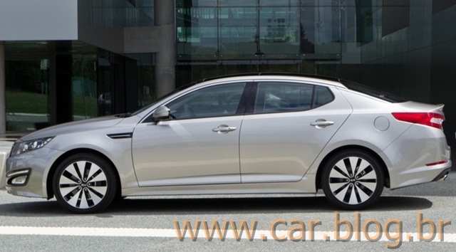 Kia Optima 2012 ganha versão mais barata na Austrália com preço de R ...