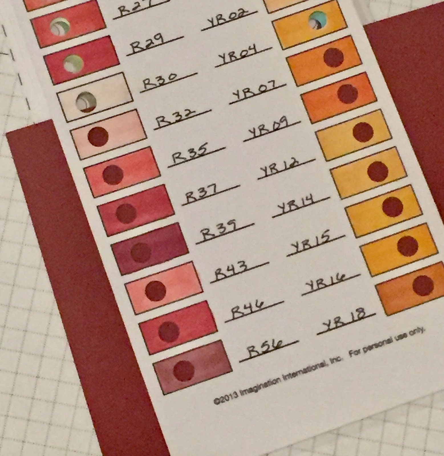 Spectrum Ink: Copic Marker Coloring to Match Specific Colors