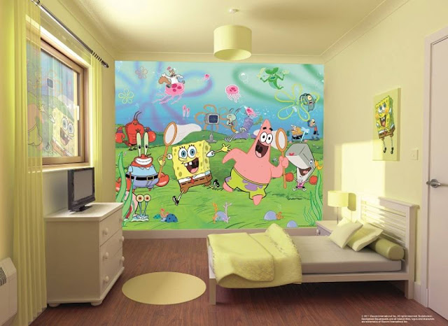 Dormitorios Temáticos de Bob Esponja | Ideas para decorar, diseñar y ...