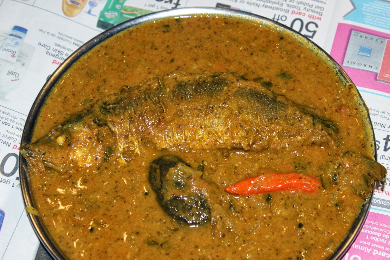 Pohola Maacha Tarkari