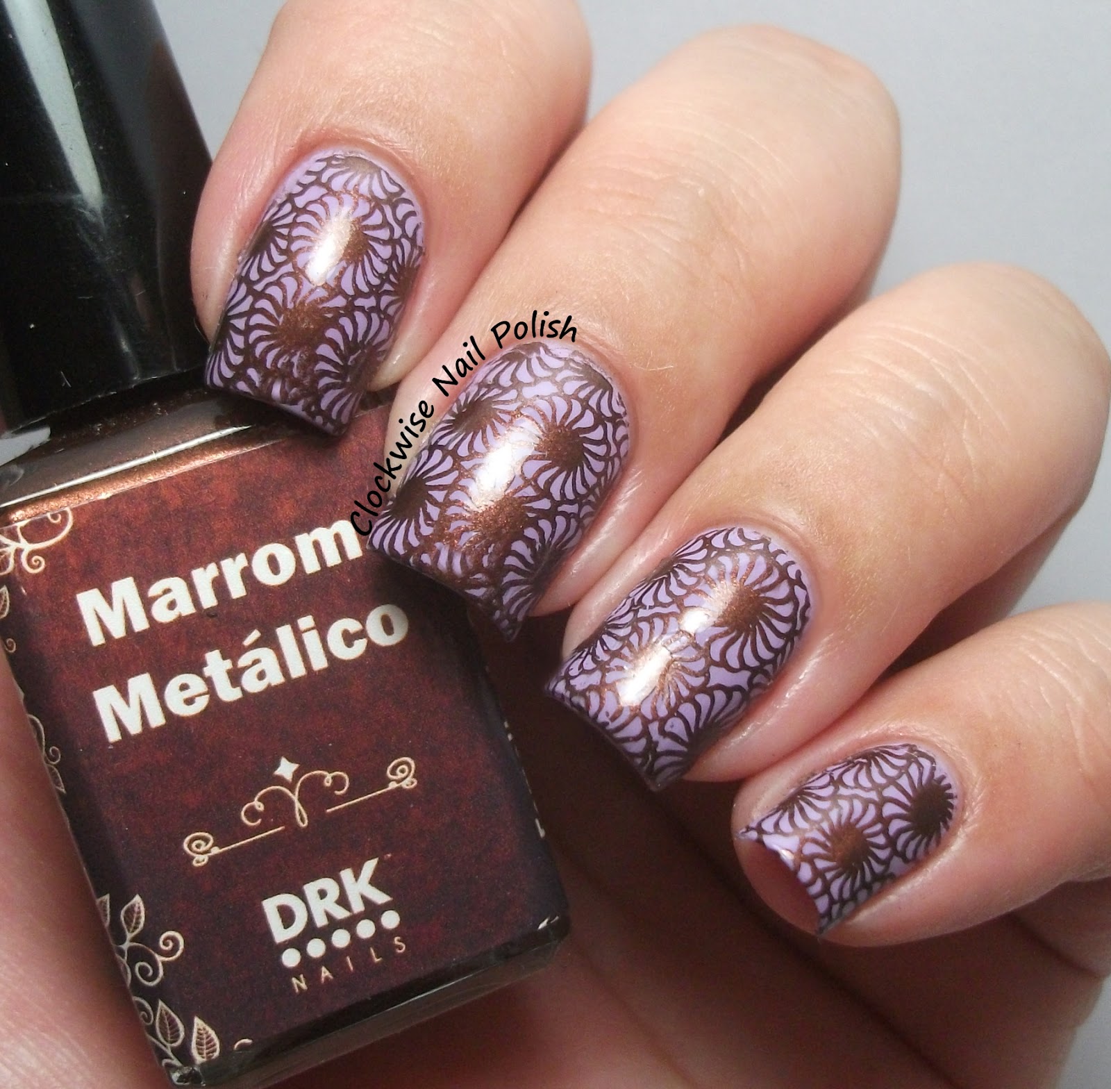 The Clockwise Nail Polish: DRK Nails Metallic Stamping Polishes Review