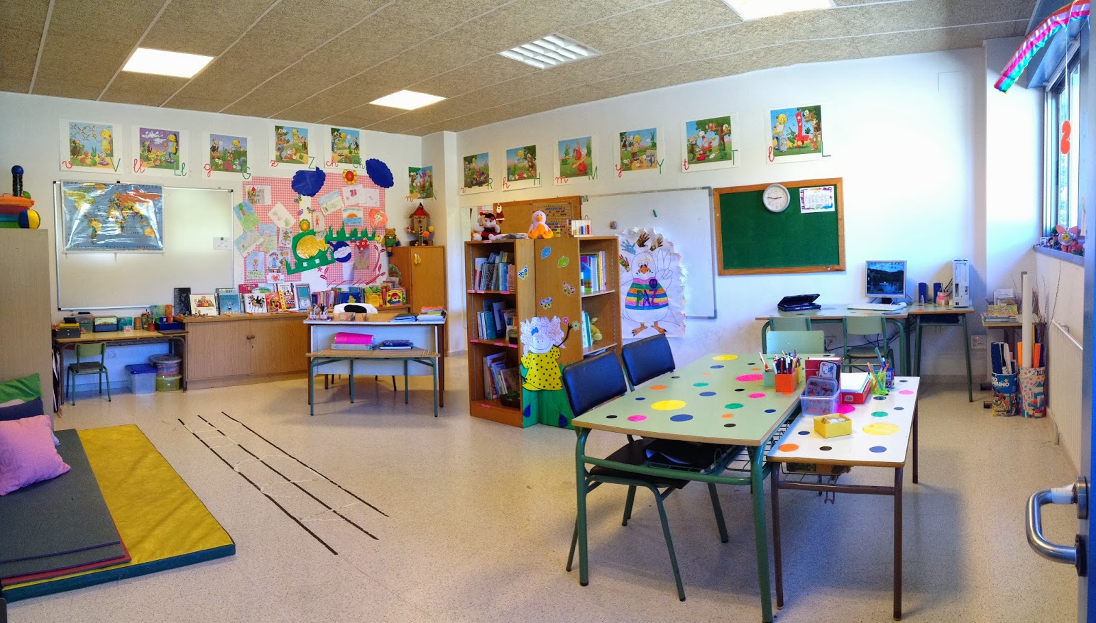 Aula de PT do CEIP San Xoán de Becerreá: SETEMBRO: Nova decoración da ...