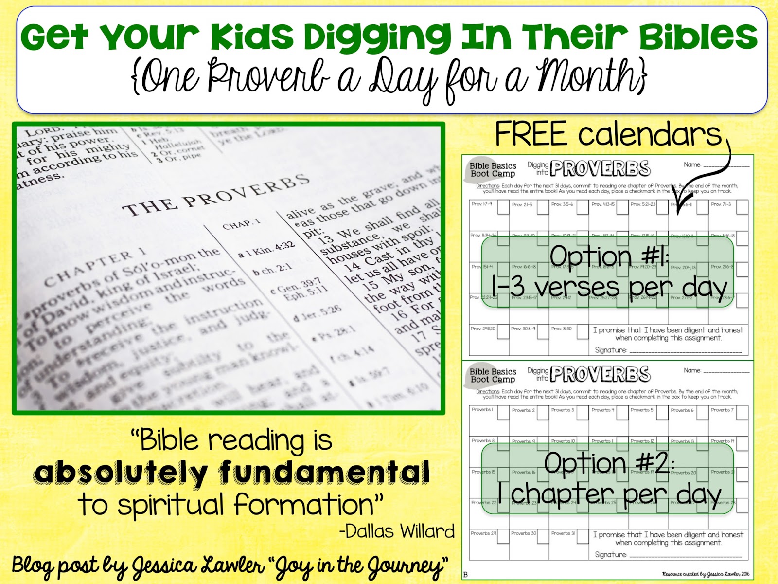 Get Your Kids Digging In Their Bibles {One Proverb a Day for a Month ...