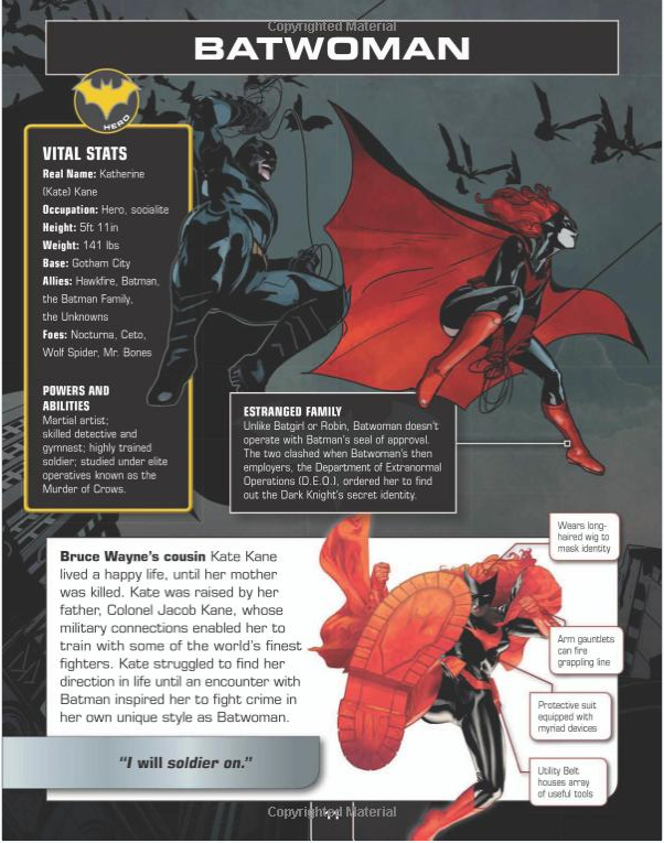 Batman Character Encyclopedia and Signing...