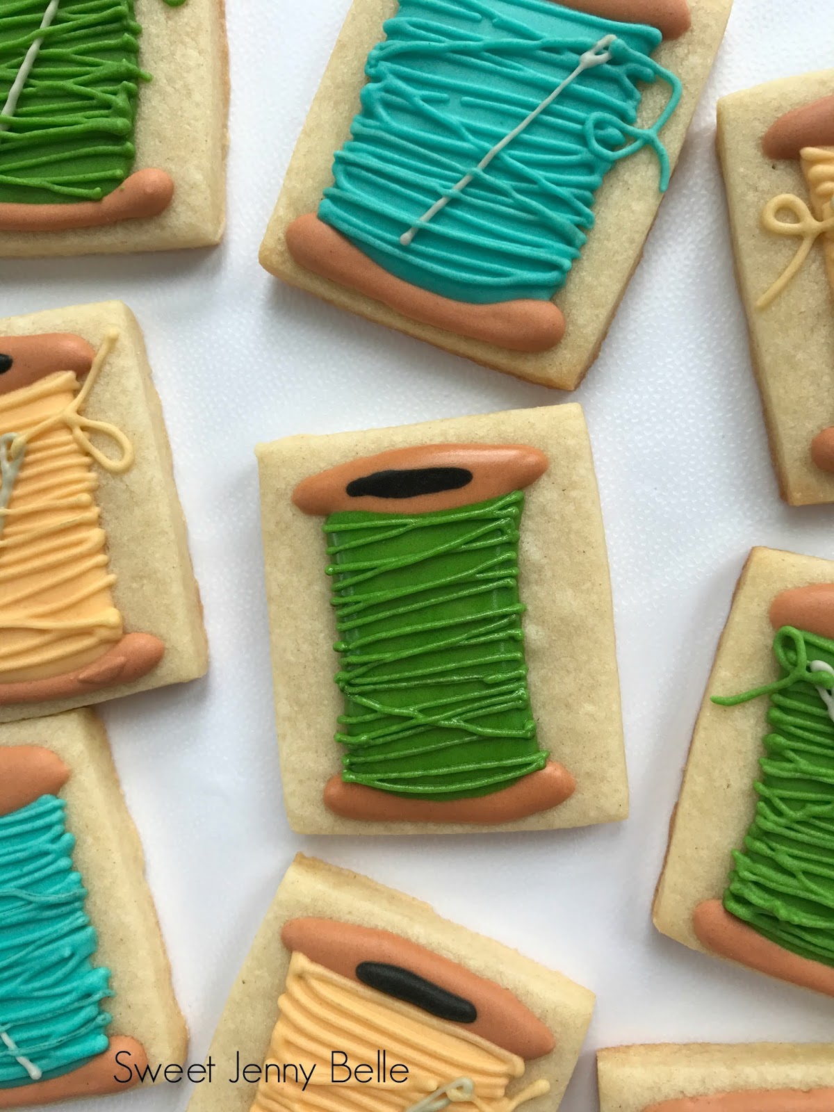 Quilting Thread - Decorated Cookies | Sweet Jenny Belle - easy sugar ...