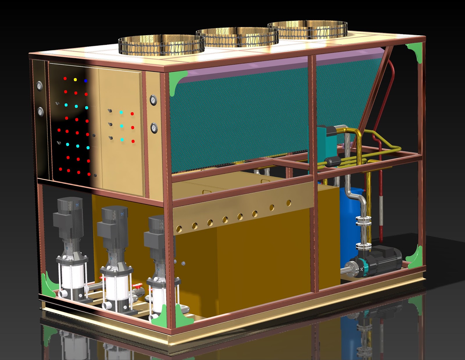 Water Chiller || Download free 3D cad models #100134