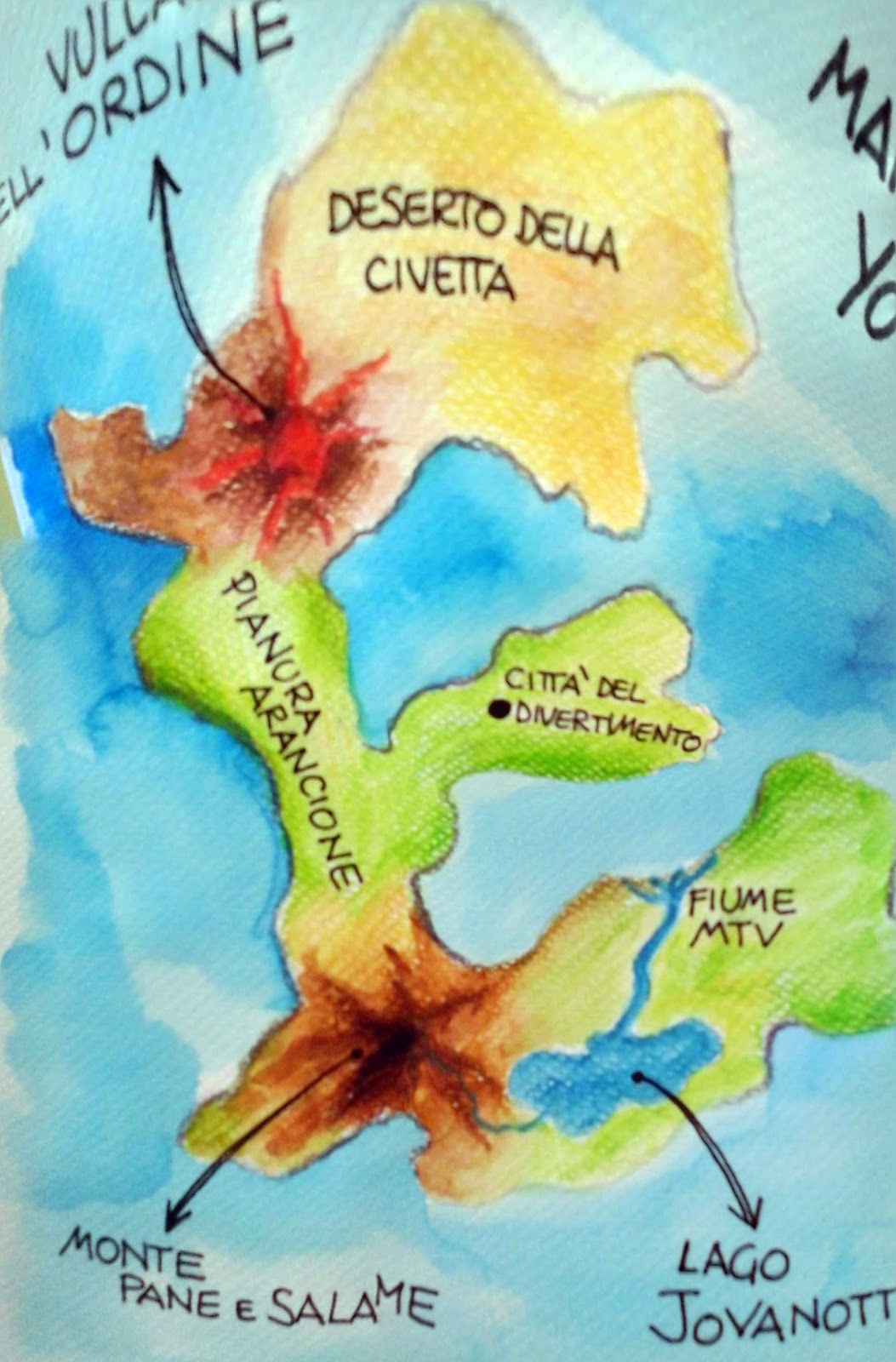 immagin@rti: Back to School. Creo un' ISOLA che mi rappresenta.