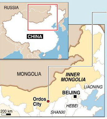 Farolillos Chinos. El Blog: Ordos, la ciudad despoblada