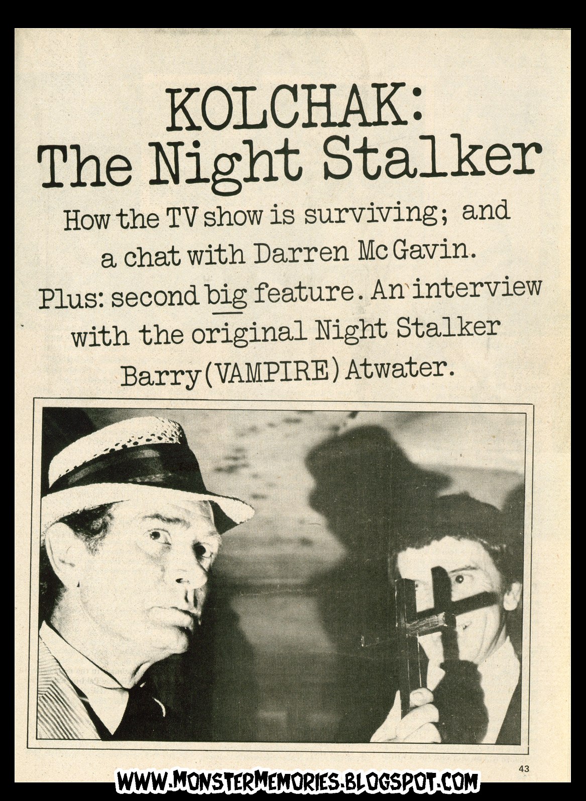 Dr. Theda's Crypt: The Night Stalker