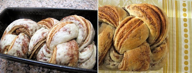 Foodiva's Kitchen: Nutella and Peanut Butter Stripe Bread