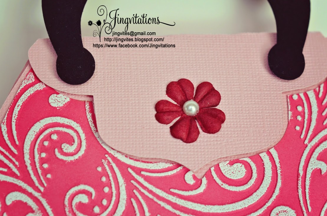 Jingvitations: Purse Glamour Fashion Runway Invitations