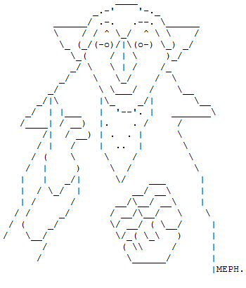 Halloween ASCII Art: Vampires
