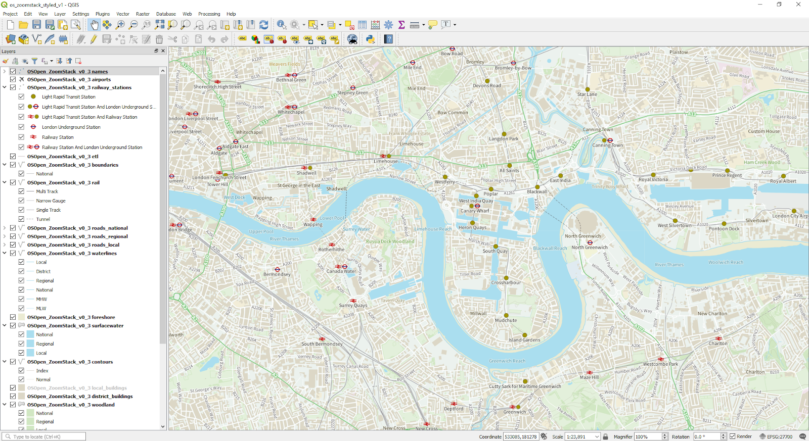 Stats, Maps n Pix: A Review of OS Open Zoomstack