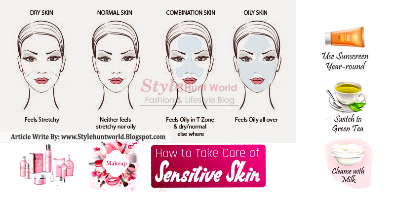 How to Take Care of Sensitive Skin - Style Hunt World