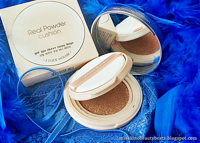 Swatch: Etude House Real Powder Cushion Shade No. W24 Honey Beige ...